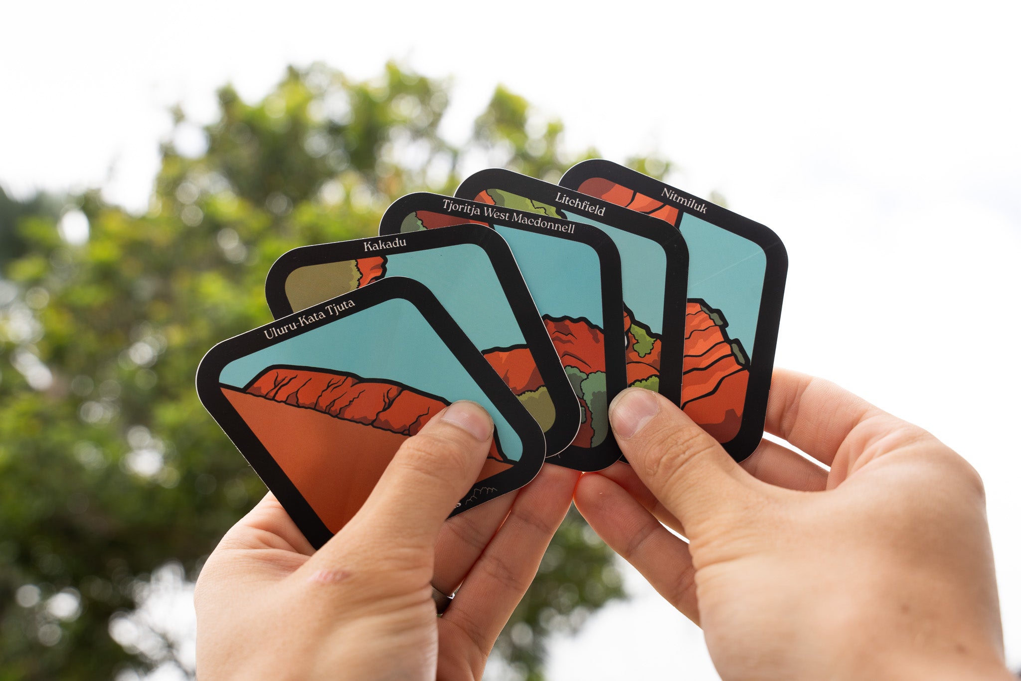 State Bundle - Aus Park Weatherproof Stickers – Endless Parks